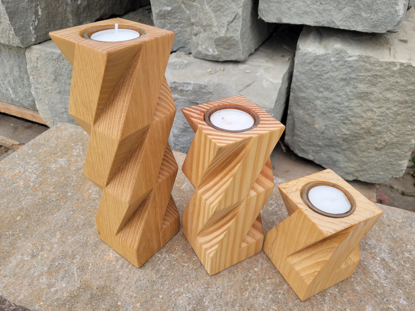 Luxus Kerzenstander Holz Selbst Gemacht Ebenbild
